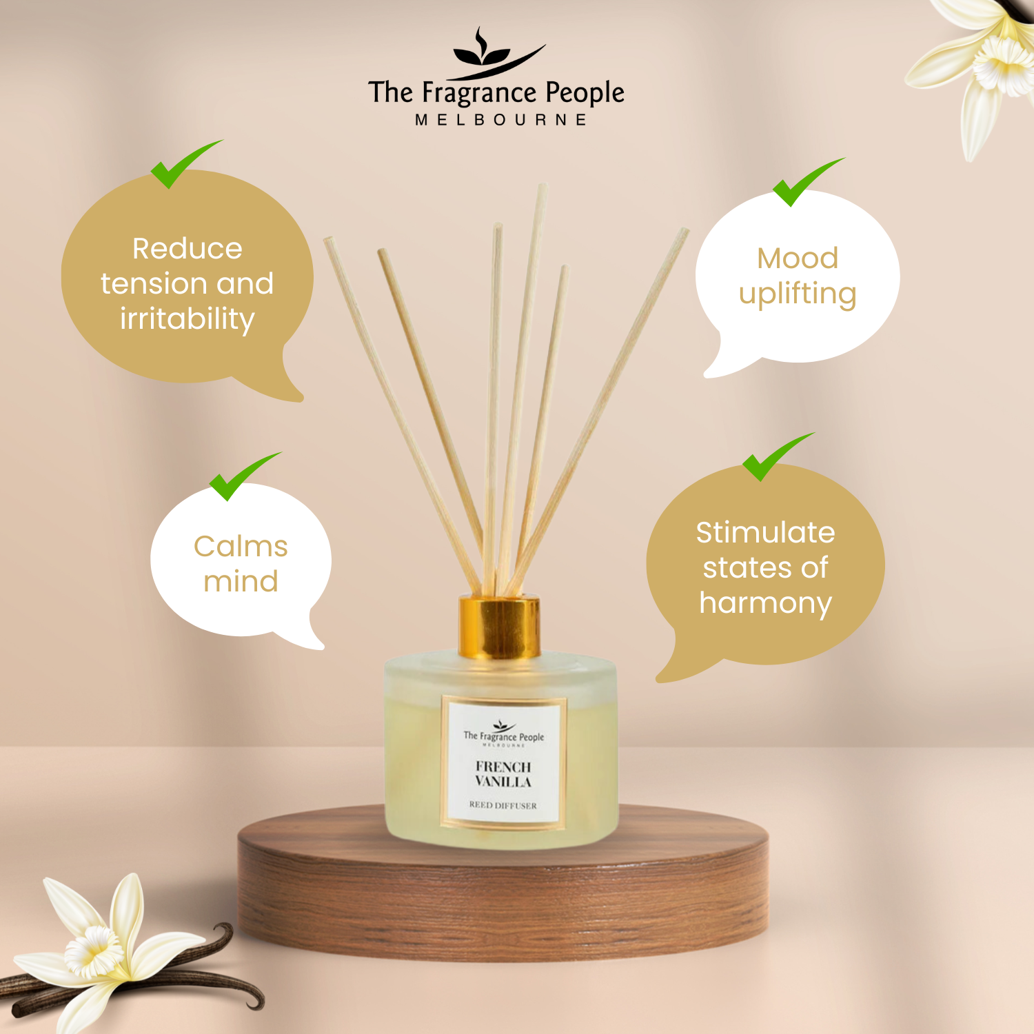 Reed Diffuser, Exotic Aroma Collection - The Fragrance People