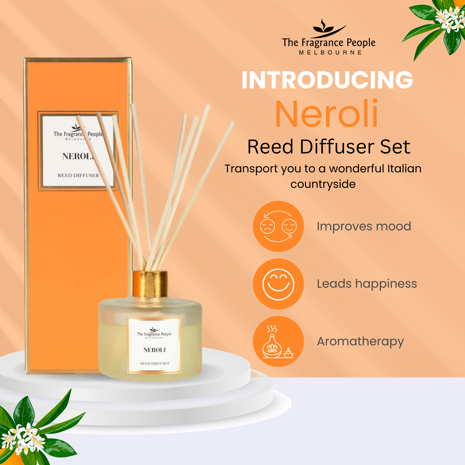 Reed Diffuser Set Neroli