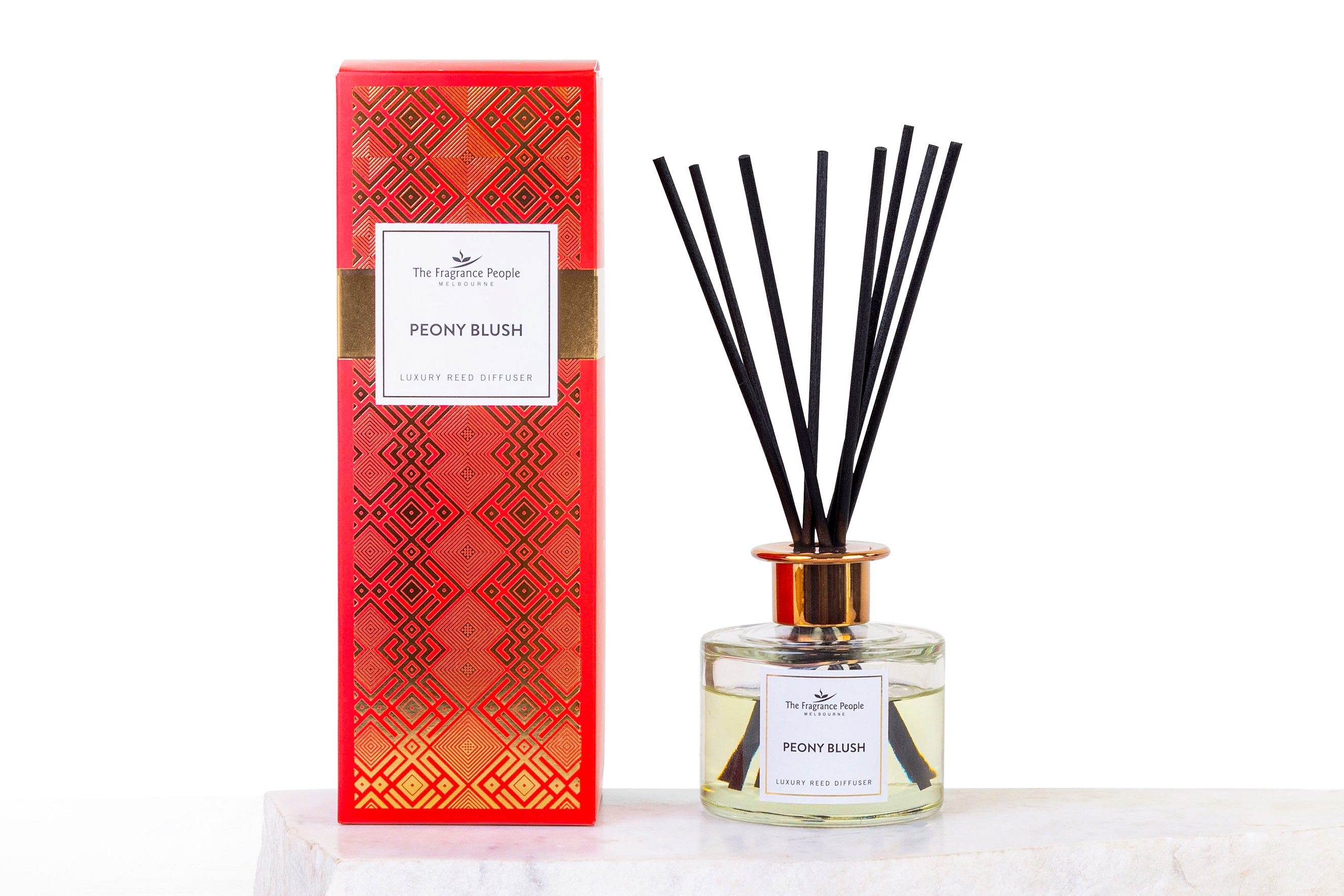 Reed Diffuser Set Peony Blush