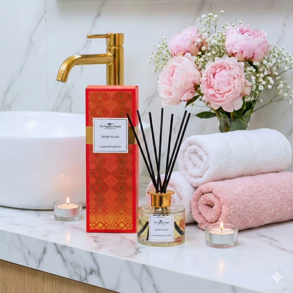 Reed Diffuser Set Peony Blush