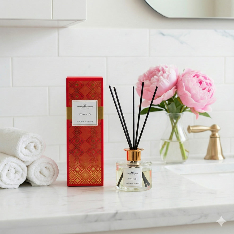 Reed Diffuser Set Peony Blush
